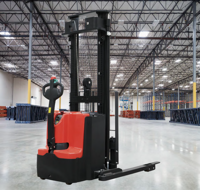 PS40TSL Heavy Duty Walkie Straddle Stacker – 4,000lb Capacity – ESS LIFTS