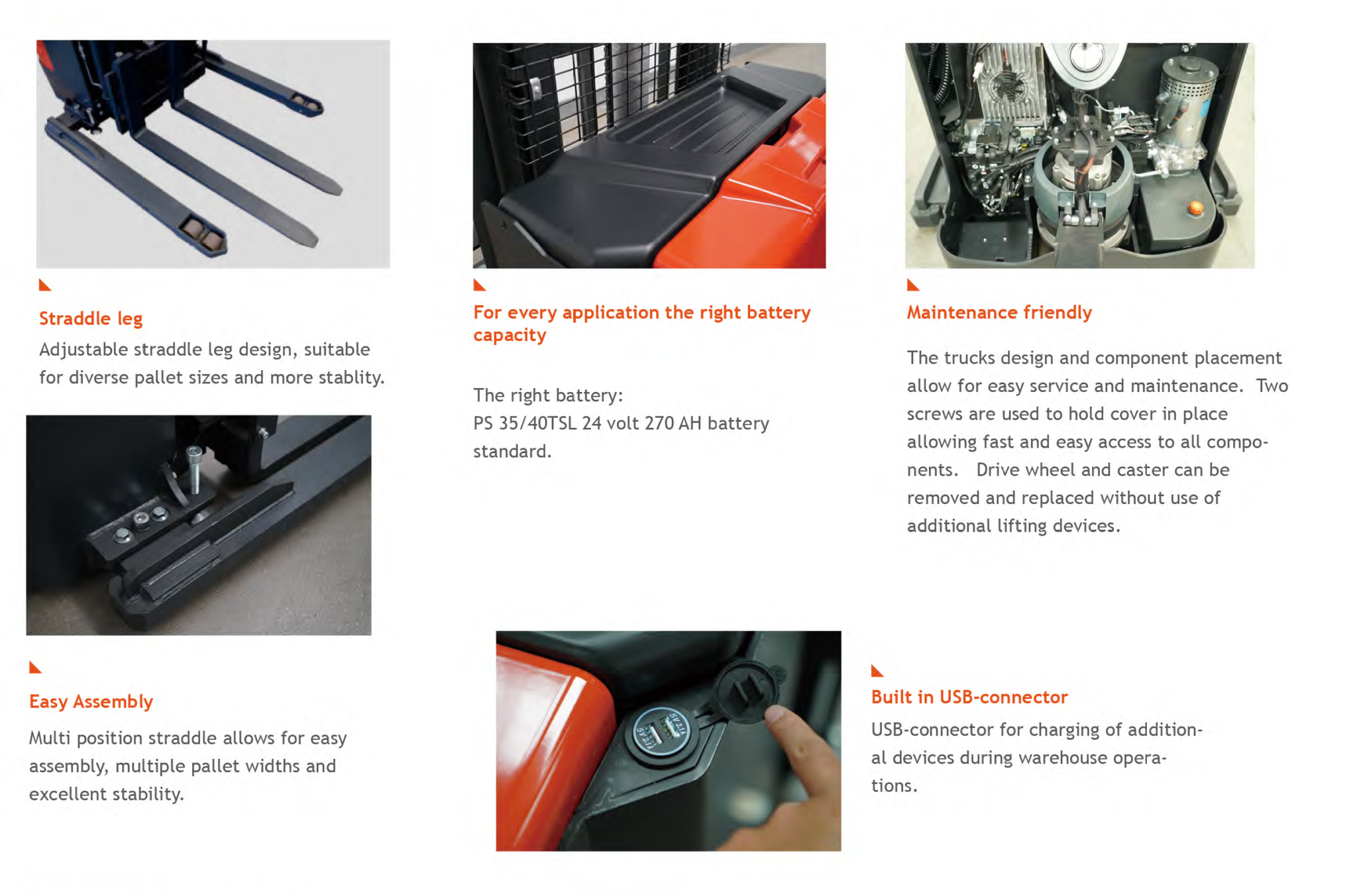 PS35TSL Lithium Heavy Duty Walkie Straddle Stacker – 3,500Ib Capacity – ESS LIFTS